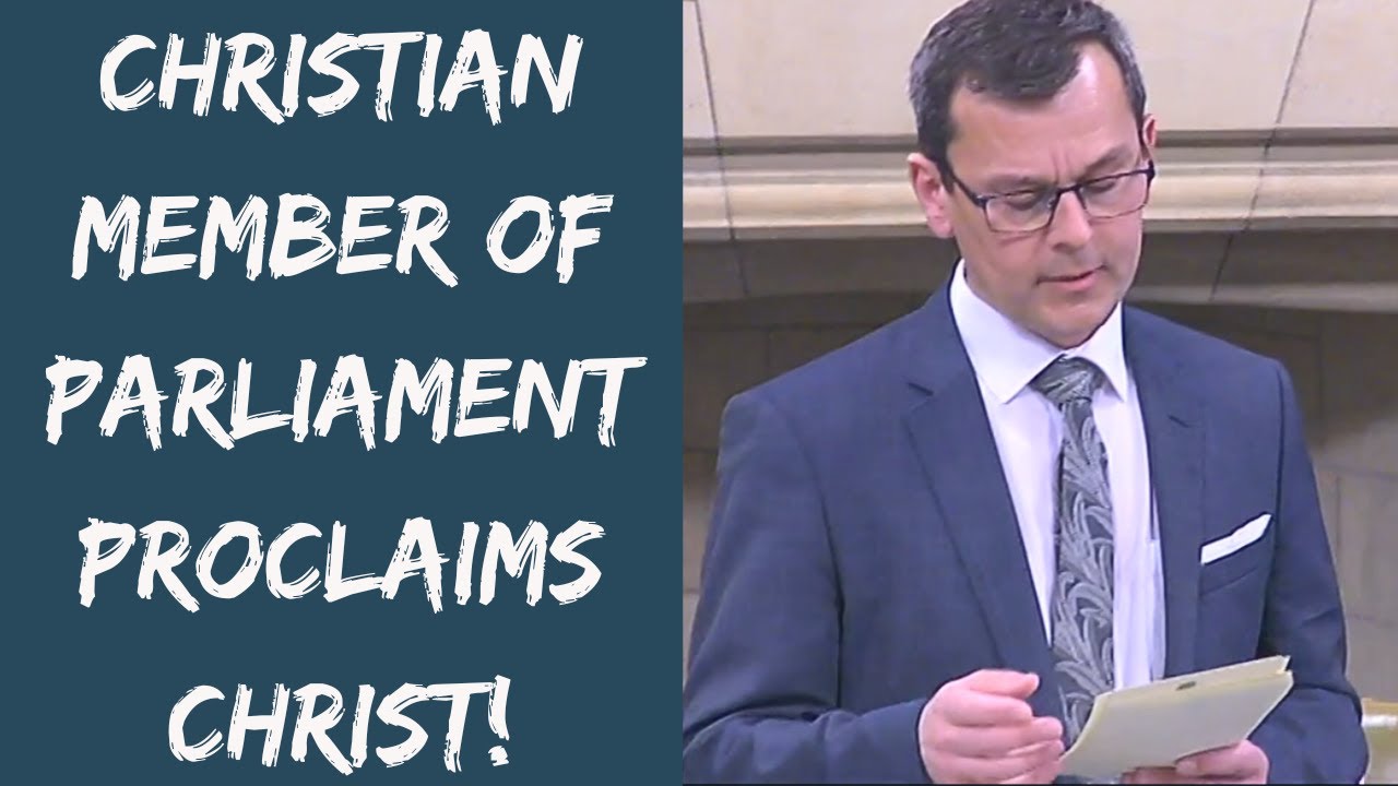 Christian MP Shares The Gospel With Parliament! - YouTube