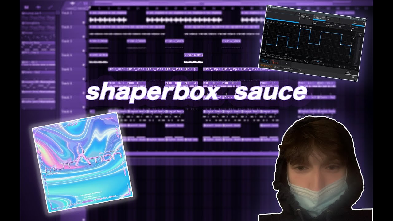 How I make MELODIC BEATS with SHAPERBOX 2 | FREE Shaperbox presets | FL ...