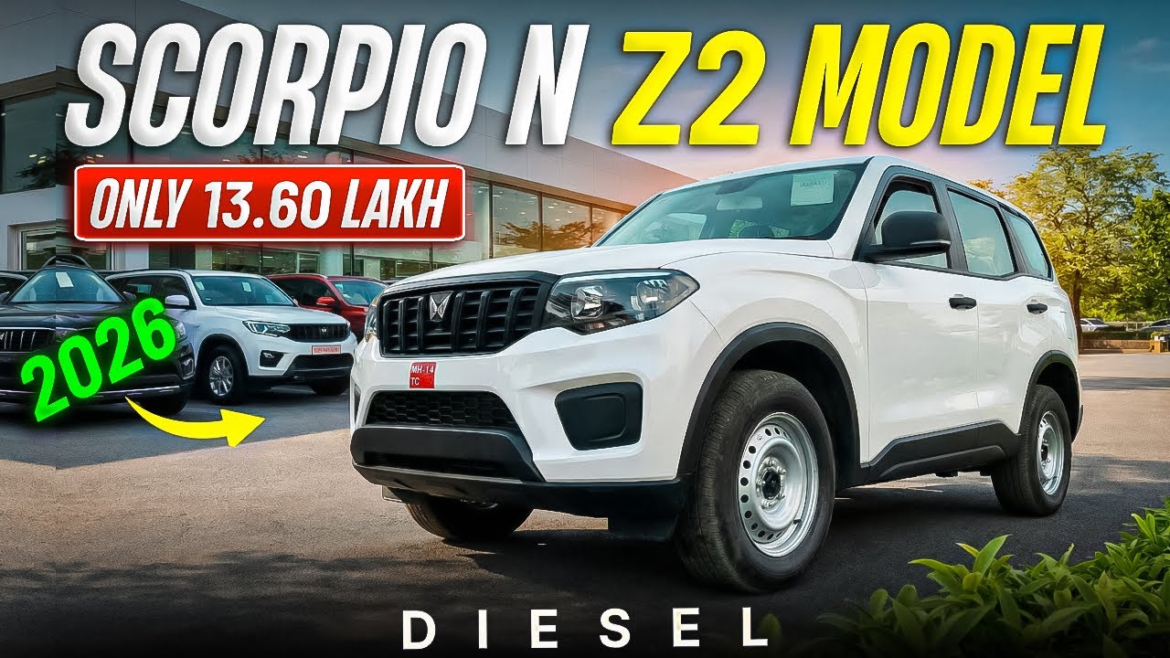 New 2026 Scorpio N Z2 Base Model😍 | New Price & Features😱|#scorpio # ...