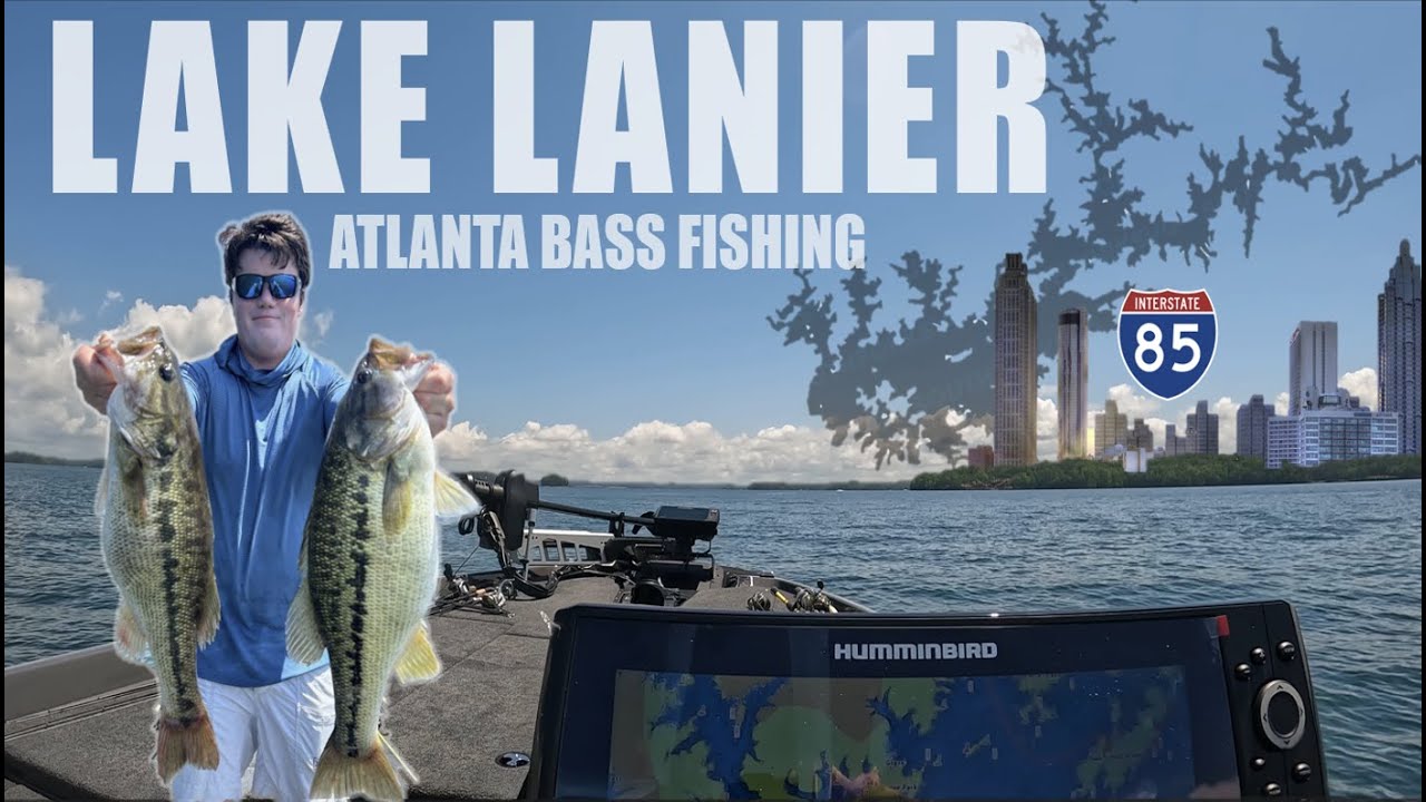 Catching GIANT Spotted Bass on LAKE LANIER (Atlanta Bass Fishing) - YouTube