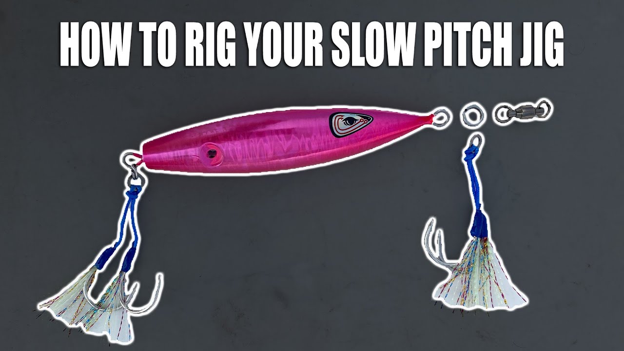 How to Rig a SLOW PITCH JIG the Right Way - YouTube