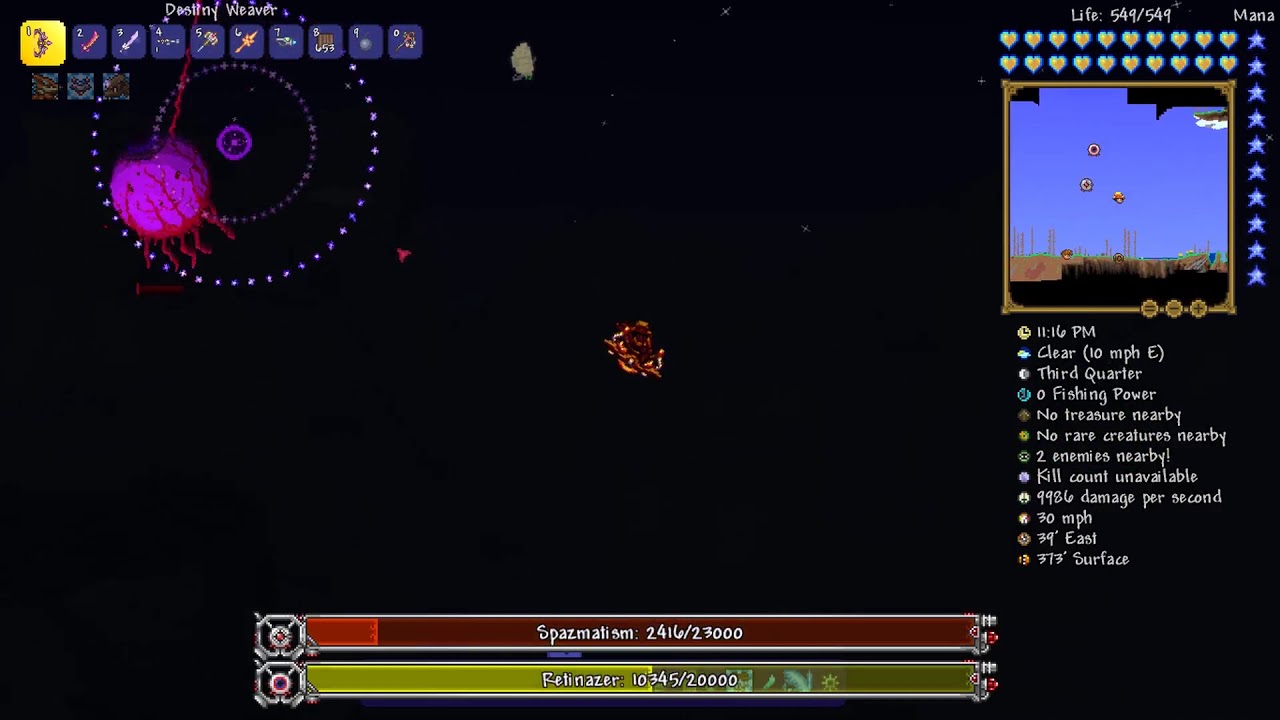 Destiny Weaver (Thorium mod) V.S All Bosses|Video Inspired by Biron ...