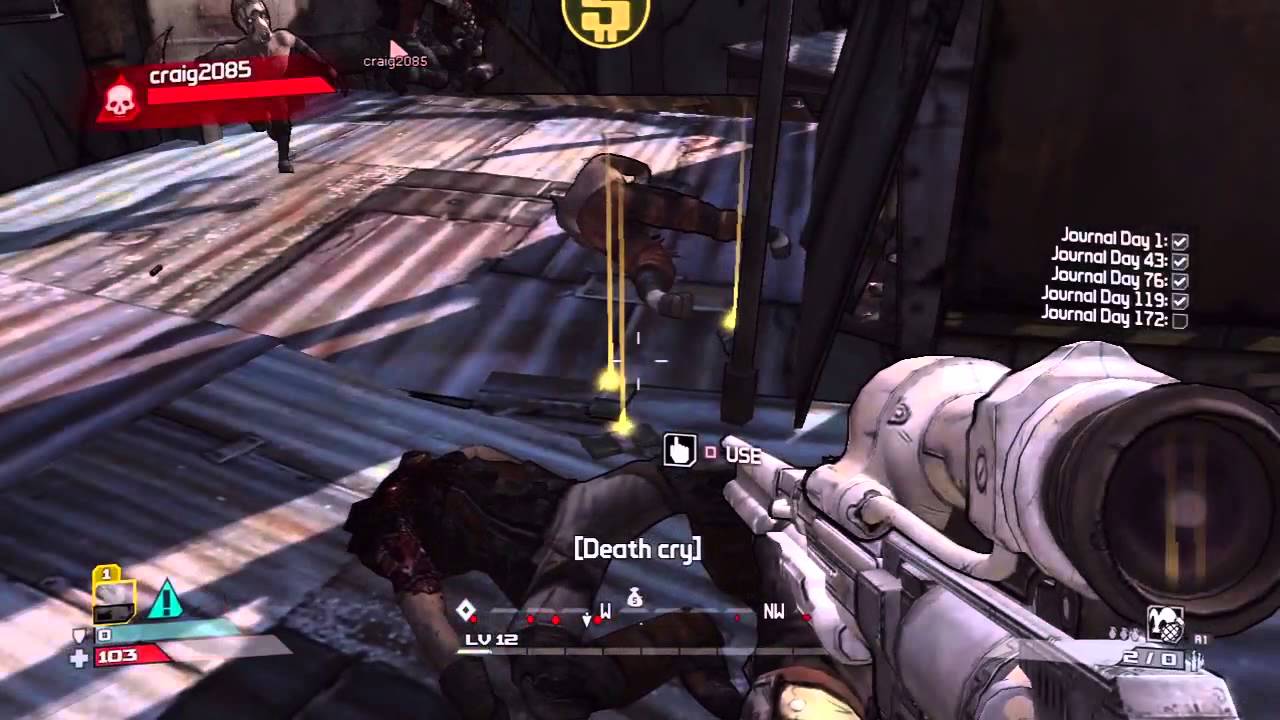 Borderlands Co-Op Playthrough W/Craig Part 9 (HD) - YouTube