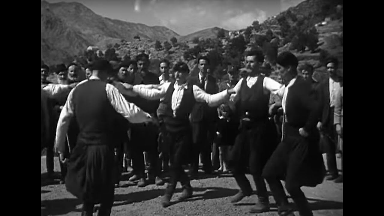 ΚΡΗΤΗ 1934 - "Στην Κρήτη χωρίς τους Θεούς" Γαλλική Ταινία των René ...