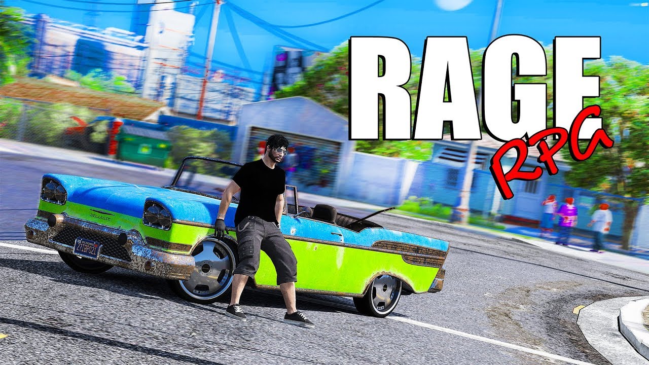 НАЧИНАЮ НОВУЮ ЖИЗНЬ НА RAGE RPG! GTA 5 RP! - YouTube