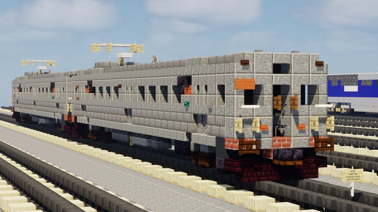 Minecraft RTA Cleveland Red Line Train Tutorial - YouTube