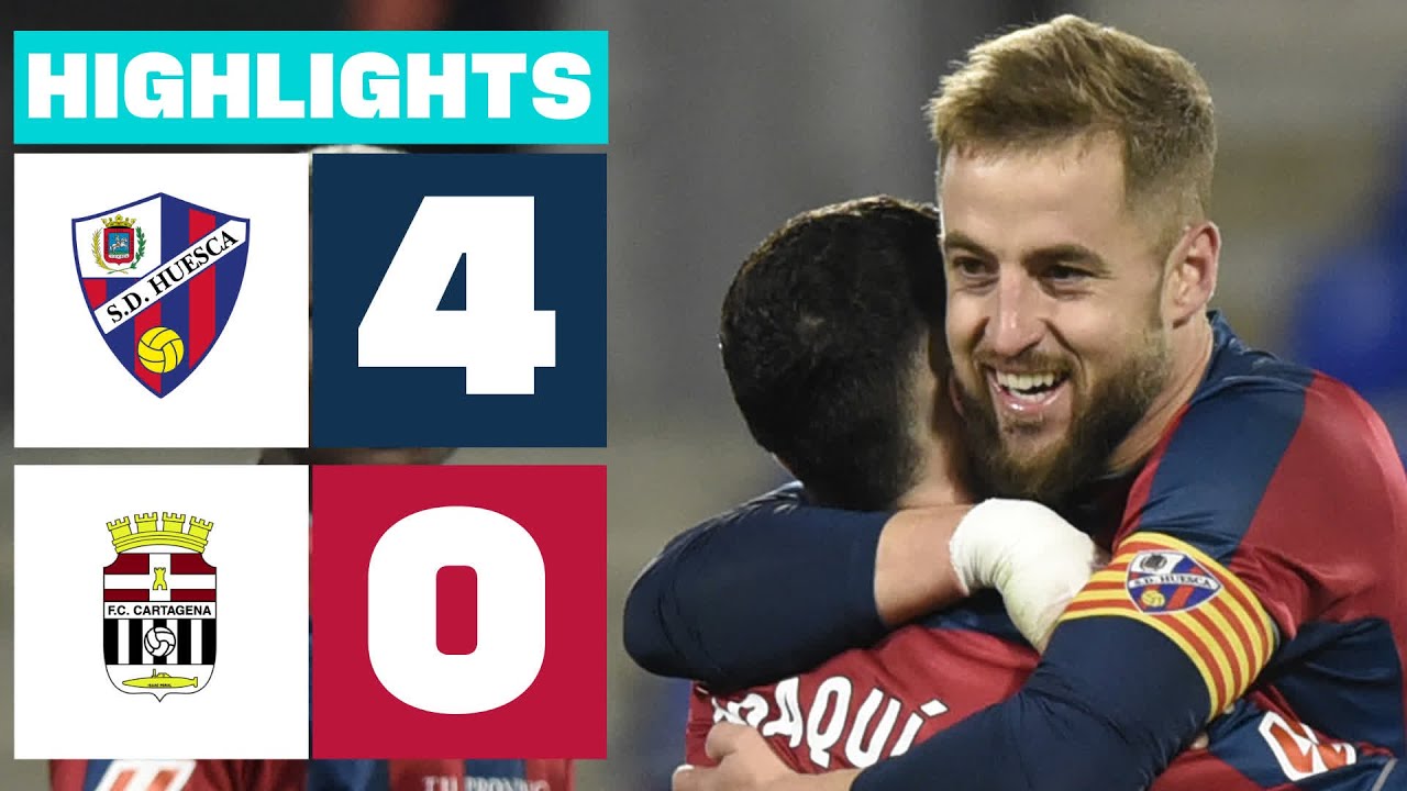 SD HUESCA 4 - 0 FC CARTAGENA I RESUMEN LALIGA HYPERMOTION - YouTube