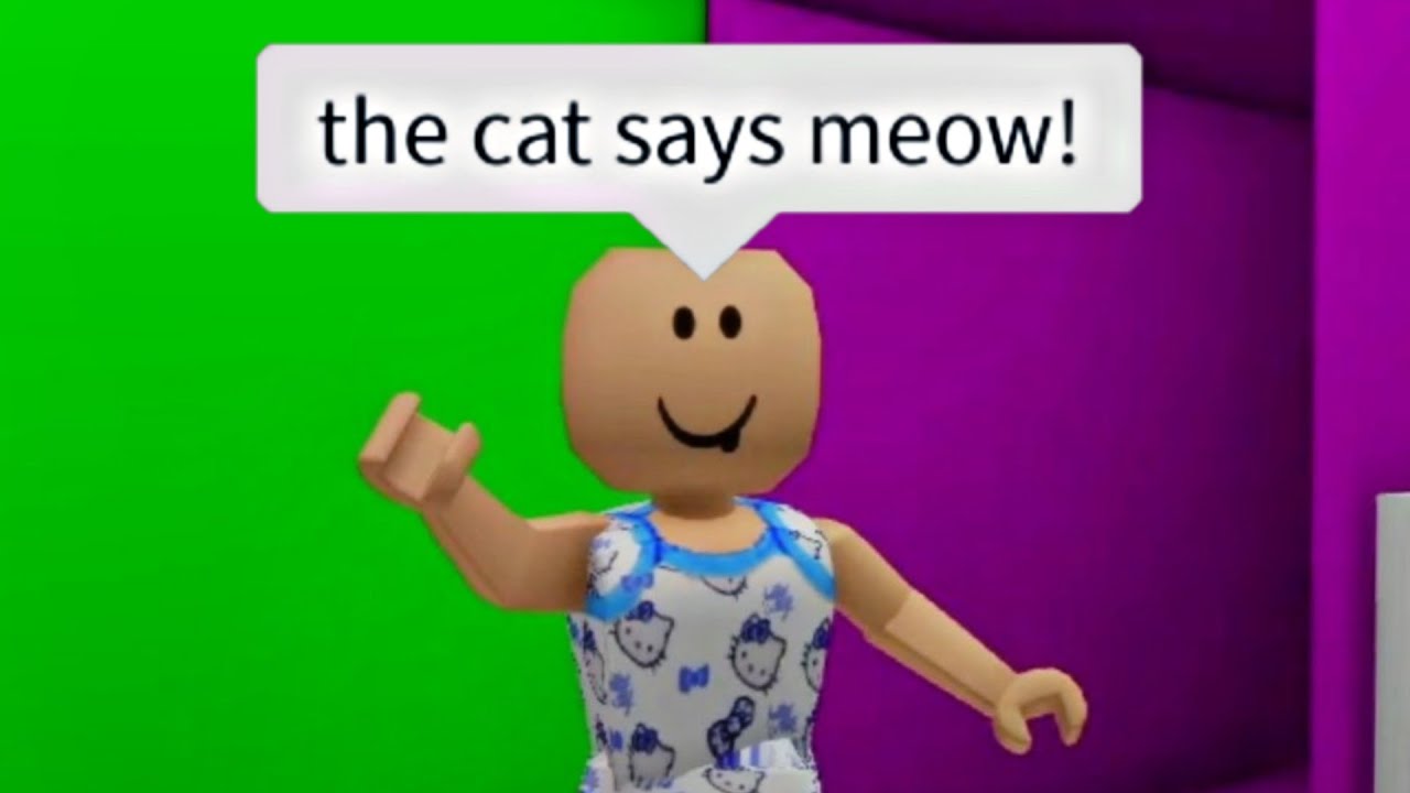 When you can make animal sounds (meme) ROBLOX - YouTube