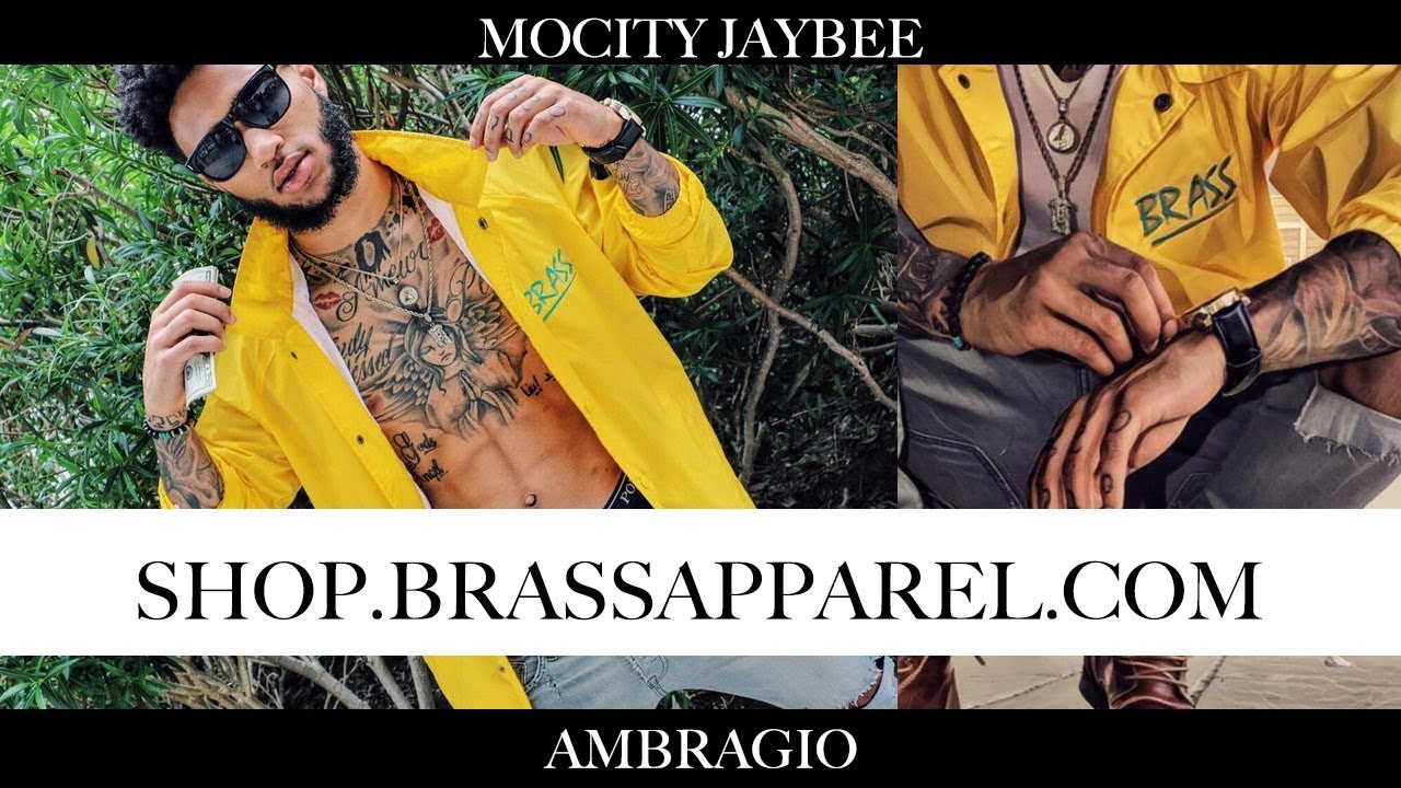 MoCity JayBee + Brass Apparel + Ambragio photoshoot - YouTube