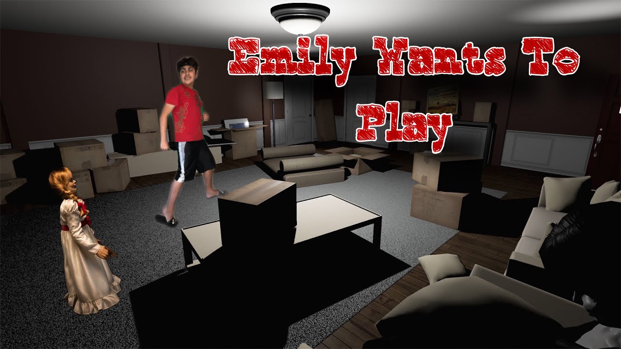 Ken HD plays (Emily wants to play)#2 scary game - YouTube