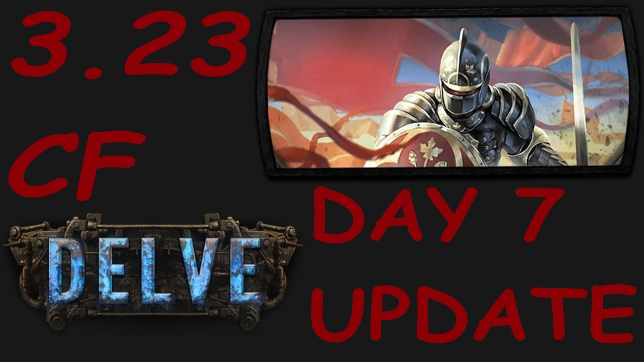 POE DELVE 3.23 DEPTH 500 DAY 7 CF - YouTube