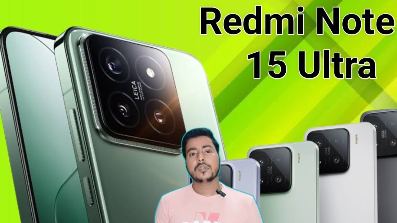 Redmi Note 15 Ultra 5G | 300MP Camera | Redmi Note 15 Ultra first look ...