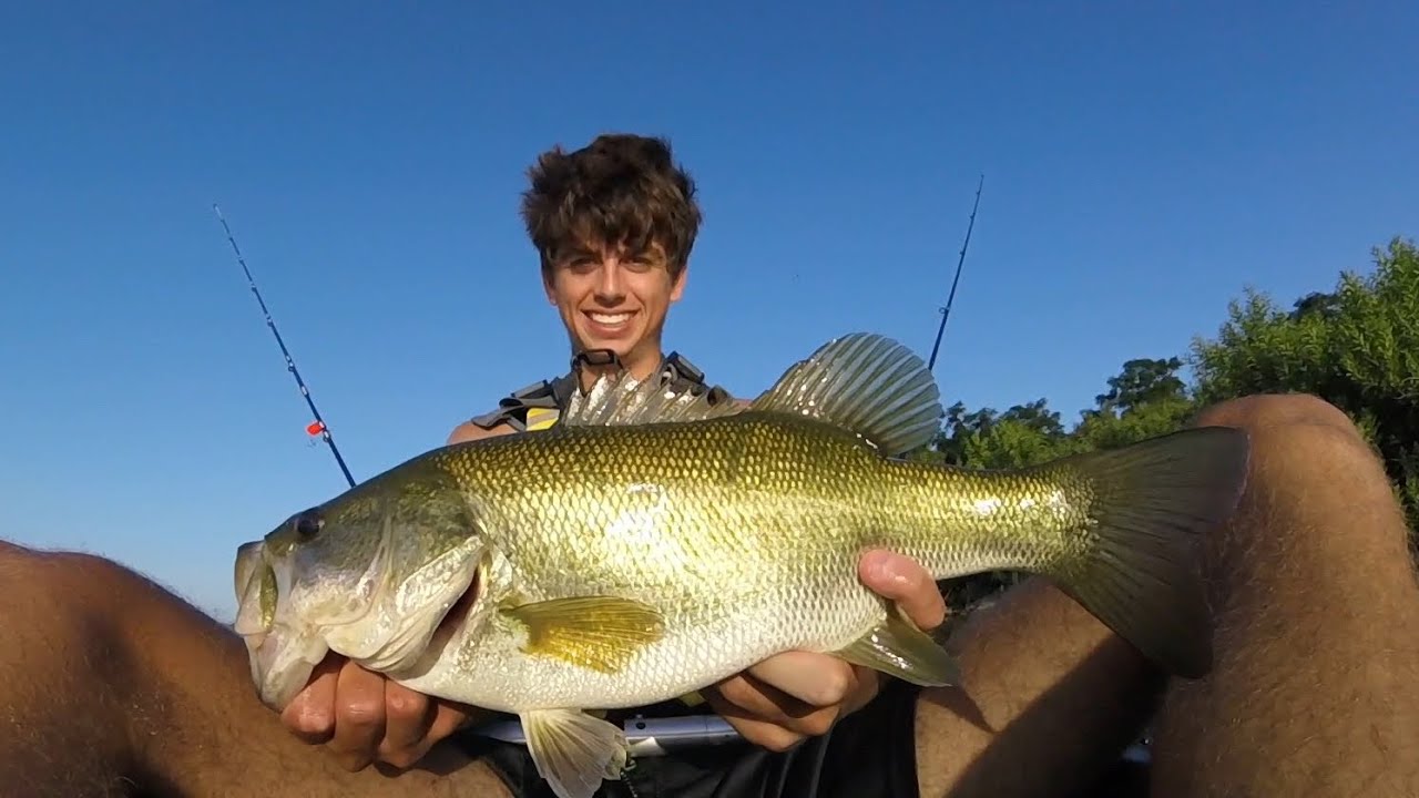 Senko Fishing THICC Hydrilla (Kayak Bass Fishing) - YouTube