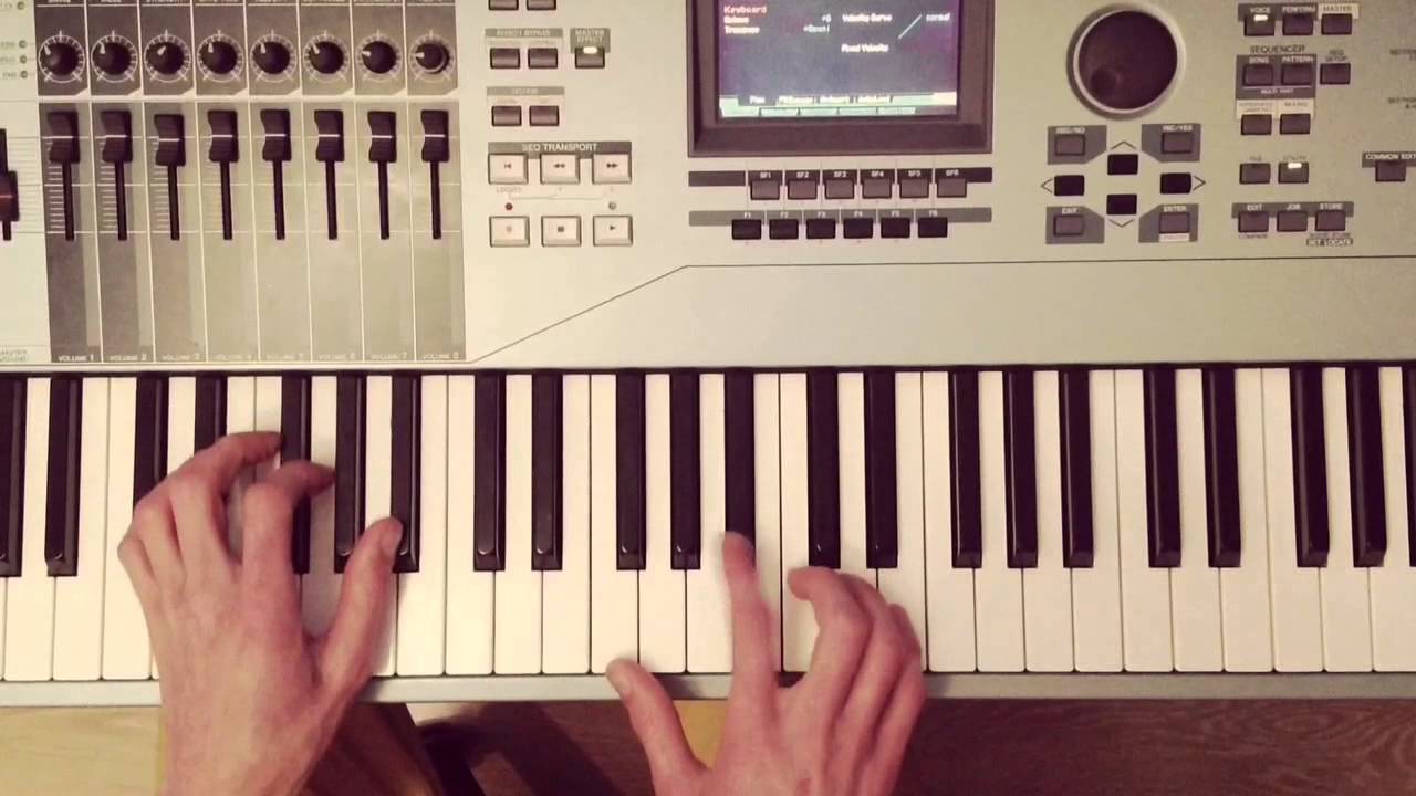 how to play You are so Beautiful easy piano - Tutorial Opgehoor - YouTube