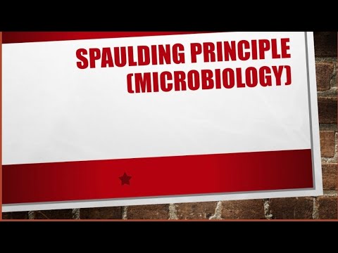 Spaulding principle - YouTube