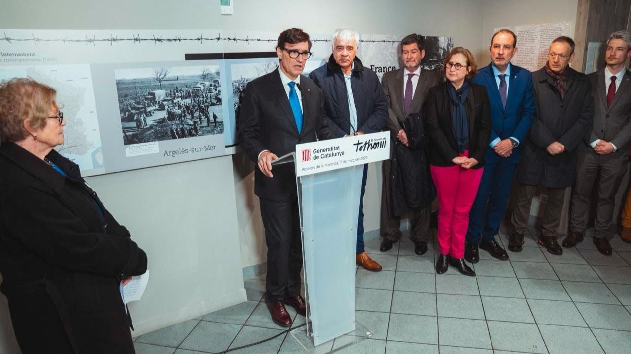 Visita al memorial del camp d’Argelers de la Marenda (07.03.25) - YouTube