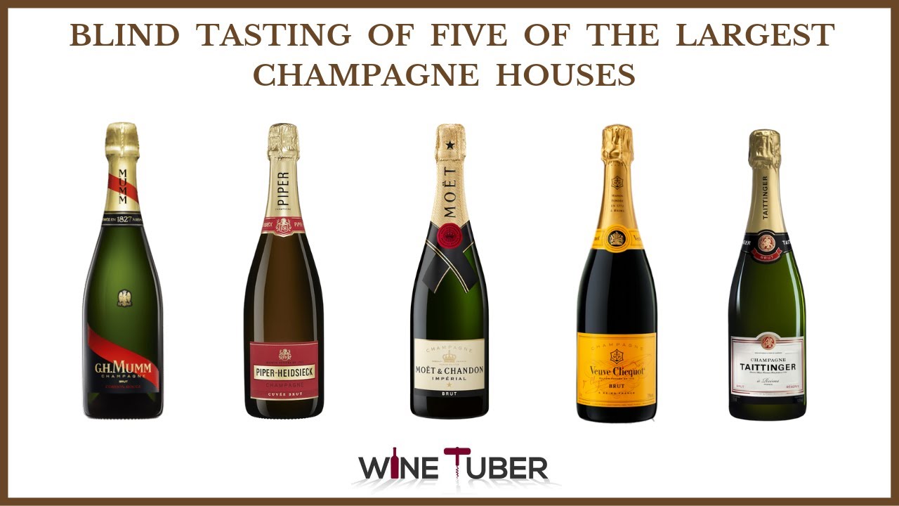 Moët & Chandon vs Veuve Clicquot vs G.H. Mumm vs Taittinger vs Piper ...