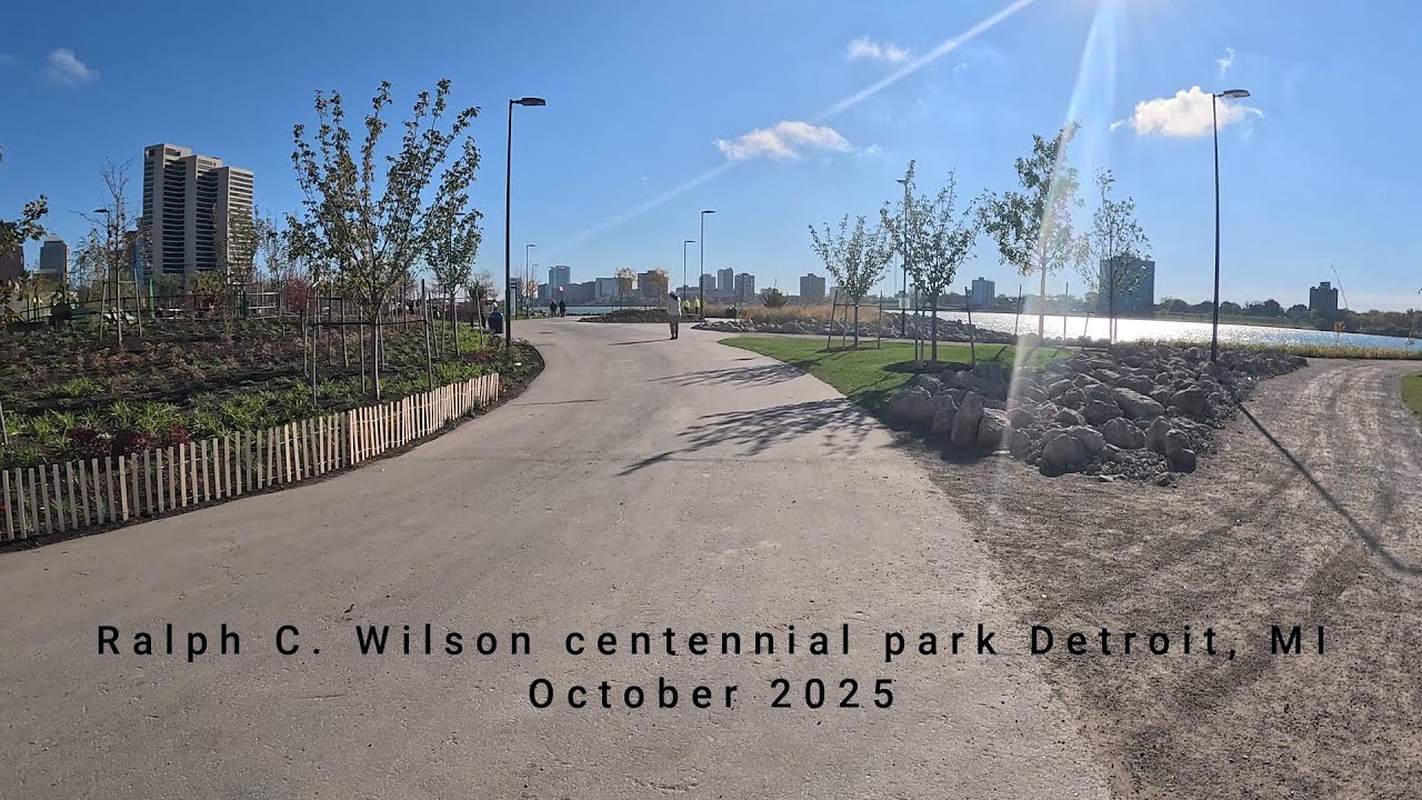 Ralph C. Wilson Centennial Park - Detroit, MI - YouTube