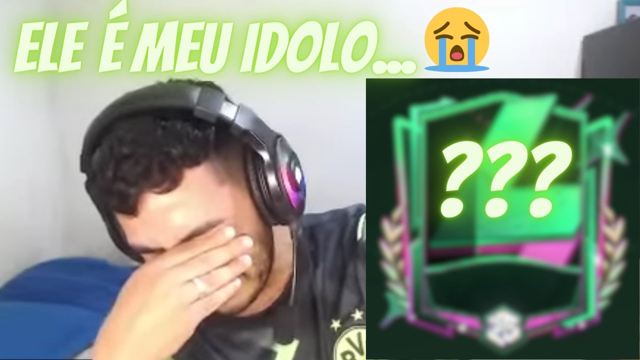 LUCAS BOSS (FIFA CHANPIONS RJ) CHORA AO VIVO APÓS MITAR NO PACK OPEN ...