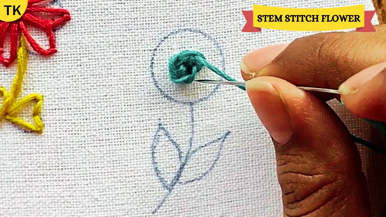 Very Easy Hand Embroidery Designs for Beginners | Simple Hand ...