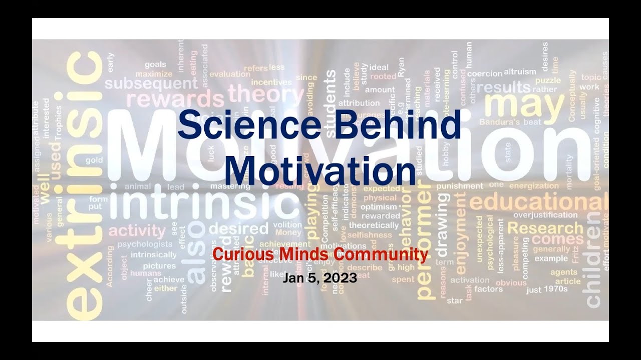 Science Behind Motivation - YouTube