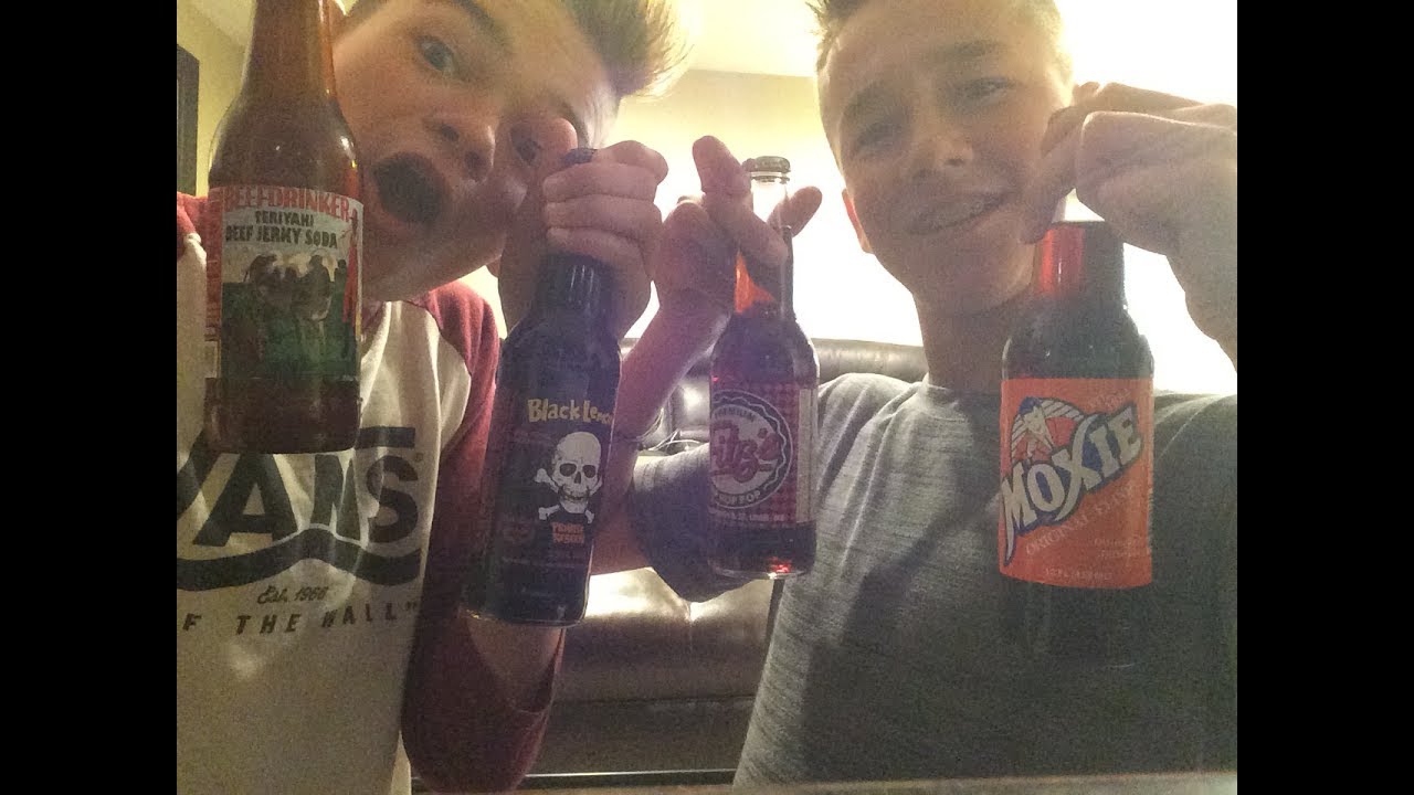 EXTREME GROSS SODA CHALLENGE - YouTube