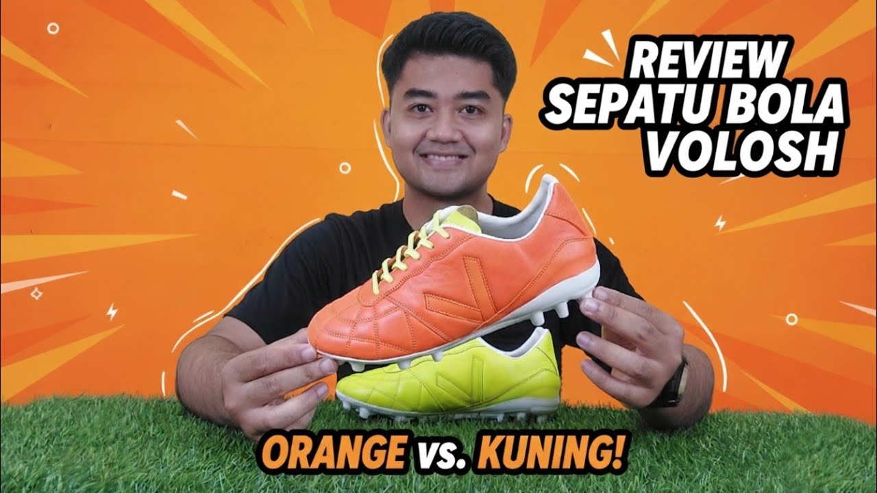 Sepatu Bola Brand VOLOSH Seri NUKHA Custom Beda Warna, Bahan Leather ...