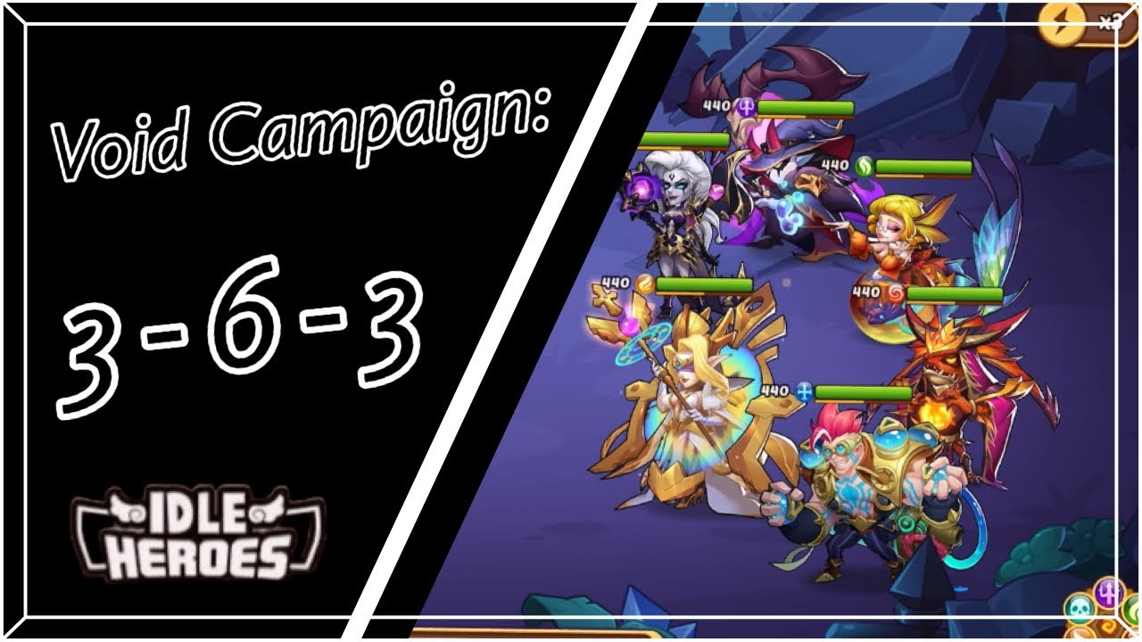 Idle Heroes - Void Campaign 3-6-3 - YouTube
