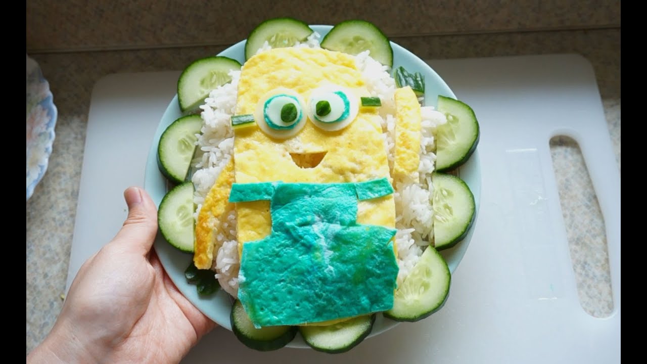 Minions Despicable Me food recipes - Learn make easy Bento Lunch Box ...