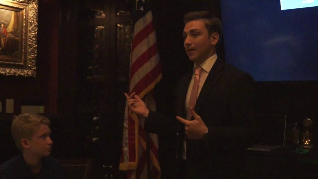 James Roldan's Speech at the Rotary Club - YouTube