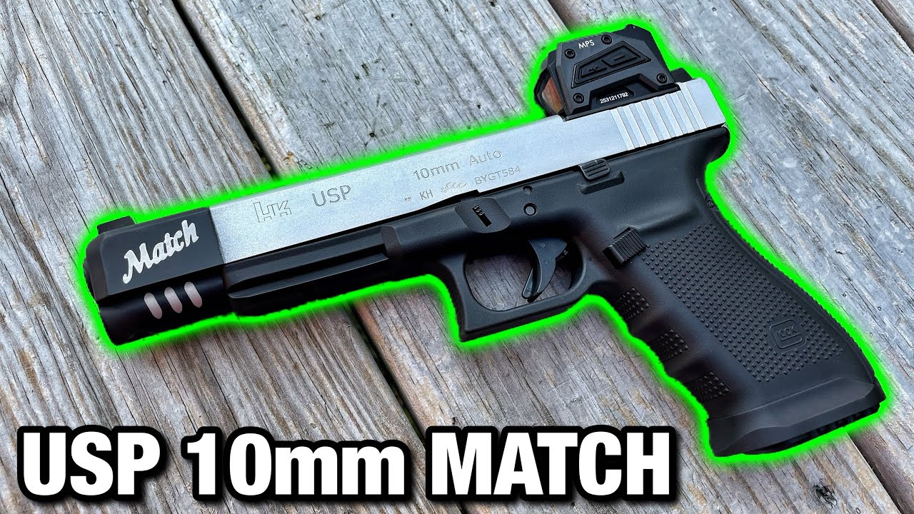 USP 10mm Match - YouTube