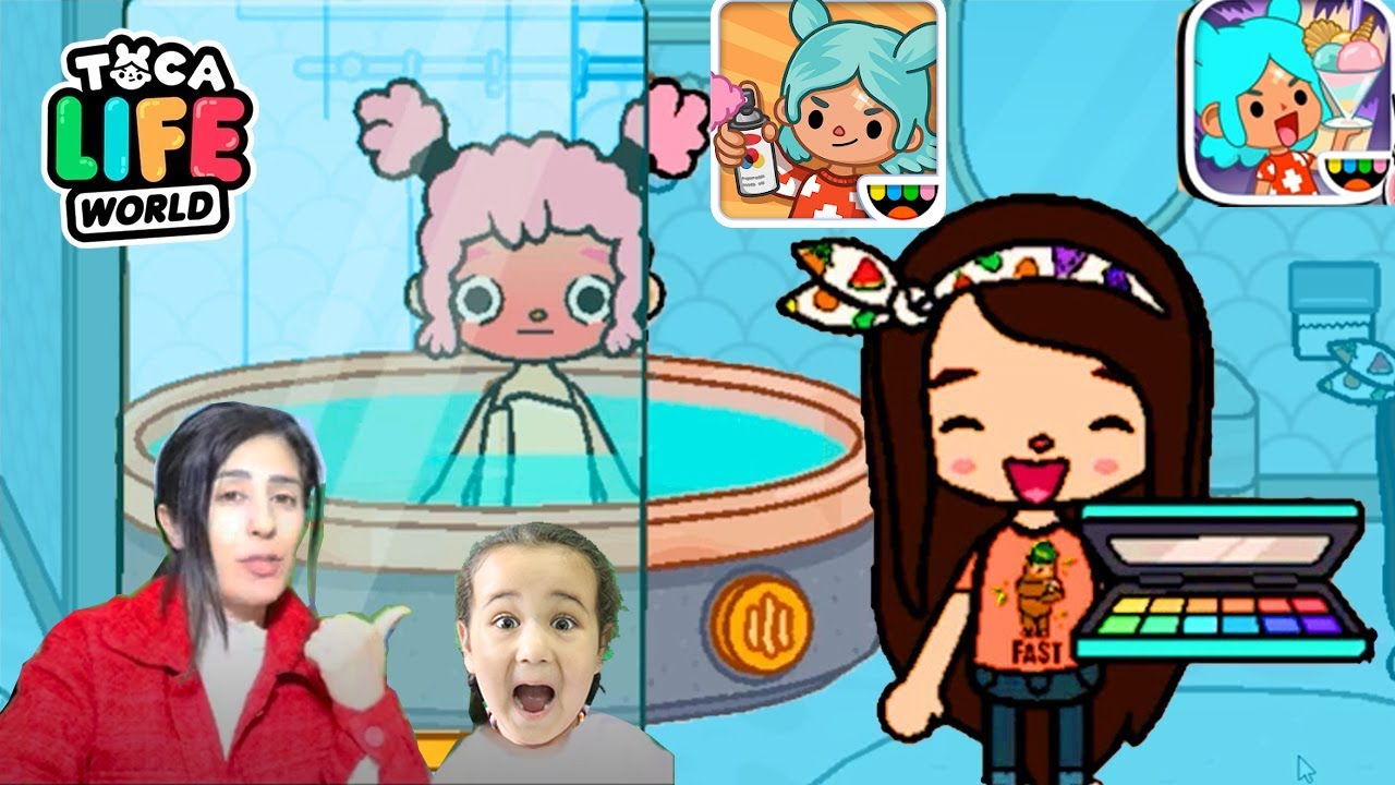 Toca Boca İki Katlı Evin Eşyalarını Yerleştirdik Toca Boca Karakteri ...