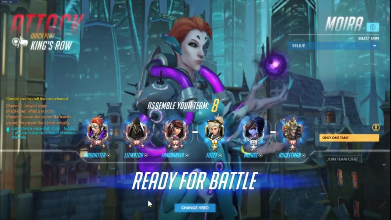 Overwatch - Moira Gameplay (Unedited) - YouTube