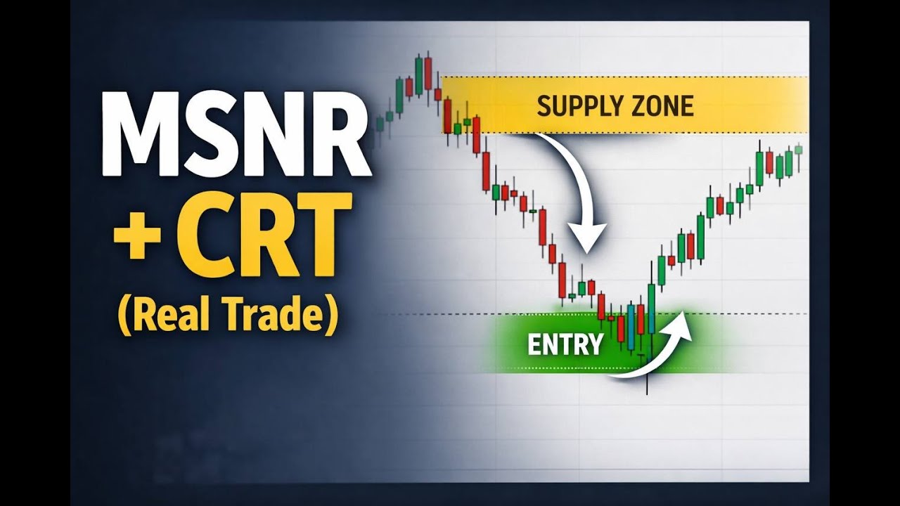 HOW I COMBINE CRT + MSNR FOR TRADE ENTRIES - YouTube