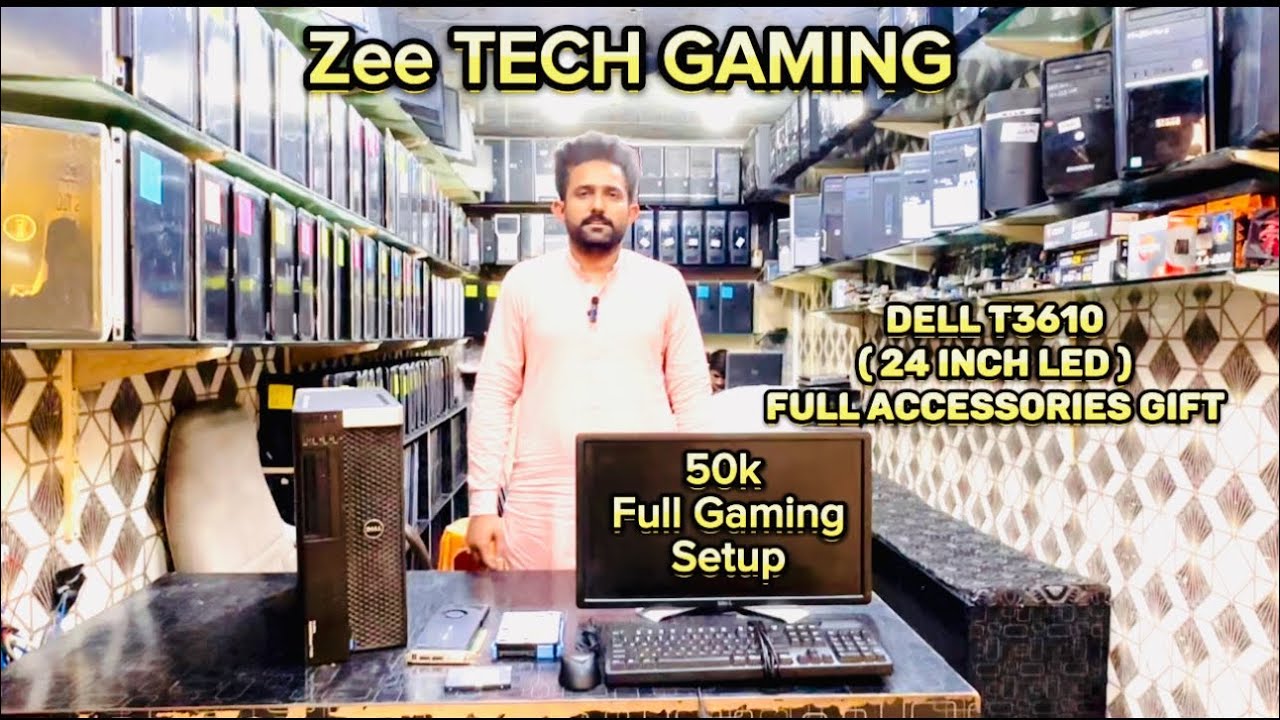 Full Setup Build Under 50k | 50K Budget Full Gaming Setup With 24 Inch ...