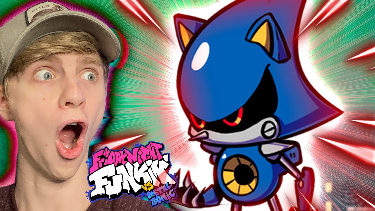 fnf Metal SONIC is absolutely INSANE!! | metal sonic mod | fnf reaction ...