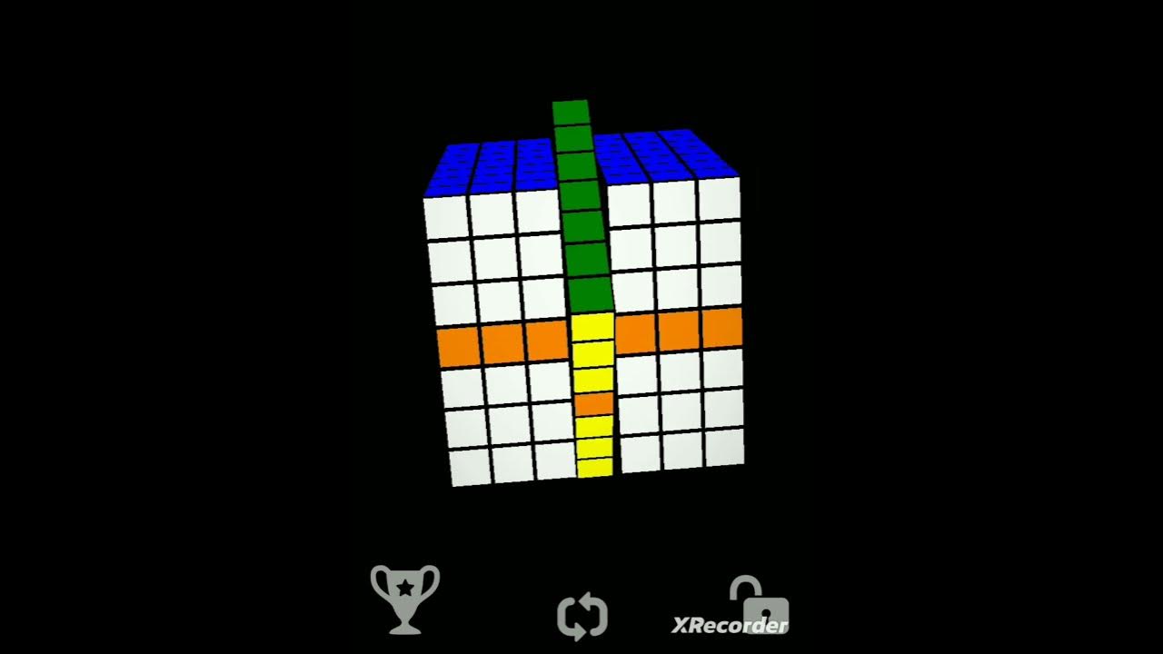 a nice algorithm of 7x7 Rubik's cube #viral #subscribers #shorts # ...