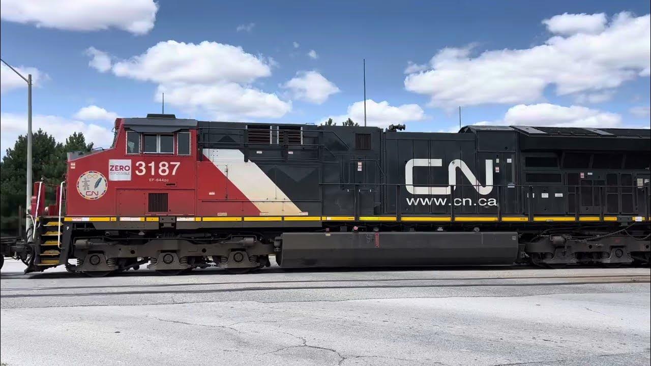 Horn! CN 100 with CN 2994 and CN 3187 with Zero is Possible Sticker - YouTube