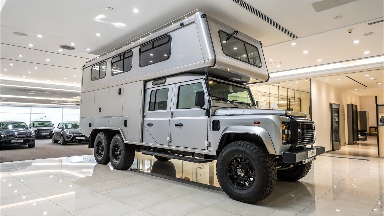 202 Land Rover Defender 6x6 Motorhome – Ultimate Off-Road Luxury Beast ...