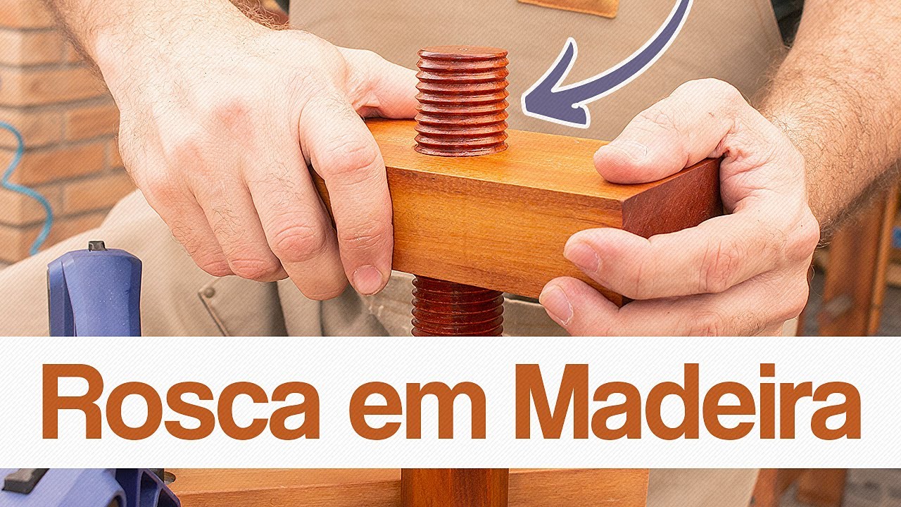 Como fazer ROSCA EM MADEIRA - Tudo o que você precisa saber! - YouTube