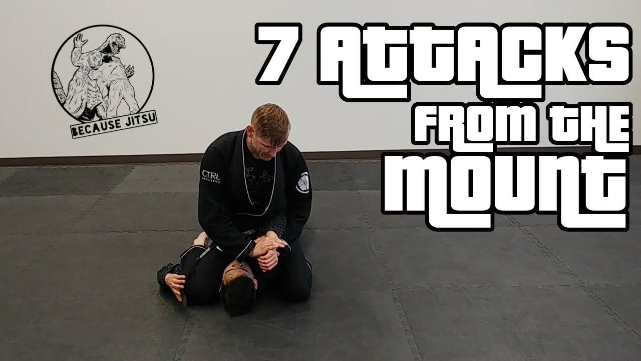 7 Attacks From The Mount - Drew Weatherhead Brazilian Jiu-Jitsu - YouTube