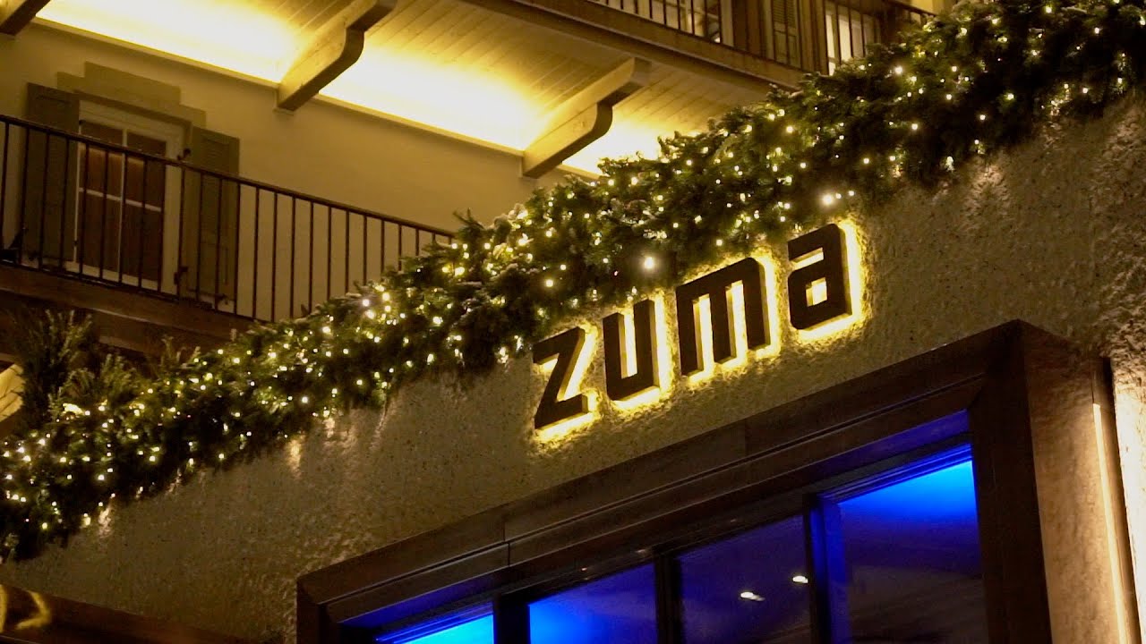 Asiatisches Restaurant „Zuma“ eröffnet in Kitzbühel - YouTube