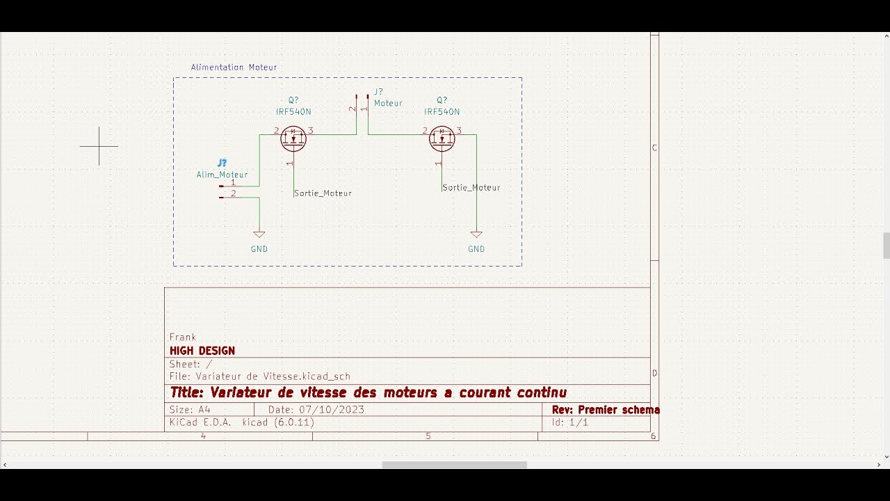 KICAD #3 Cartouche et Numérotation des Composants - YouTube