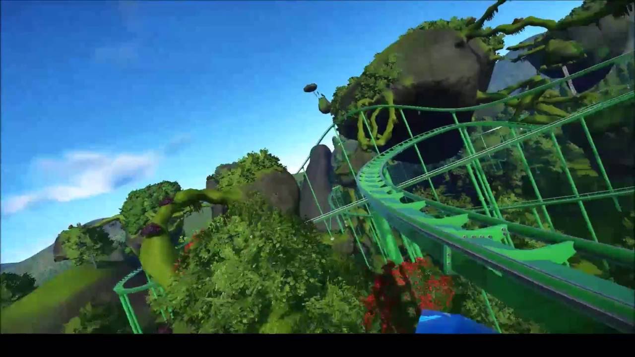 Planet Coaster - Pandora, The World of Avatar - YouTube