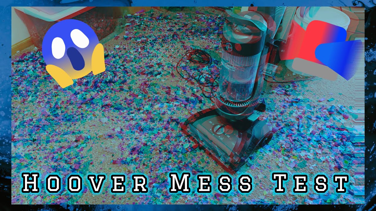 Hoover Vacuum Mess Test - YouTube