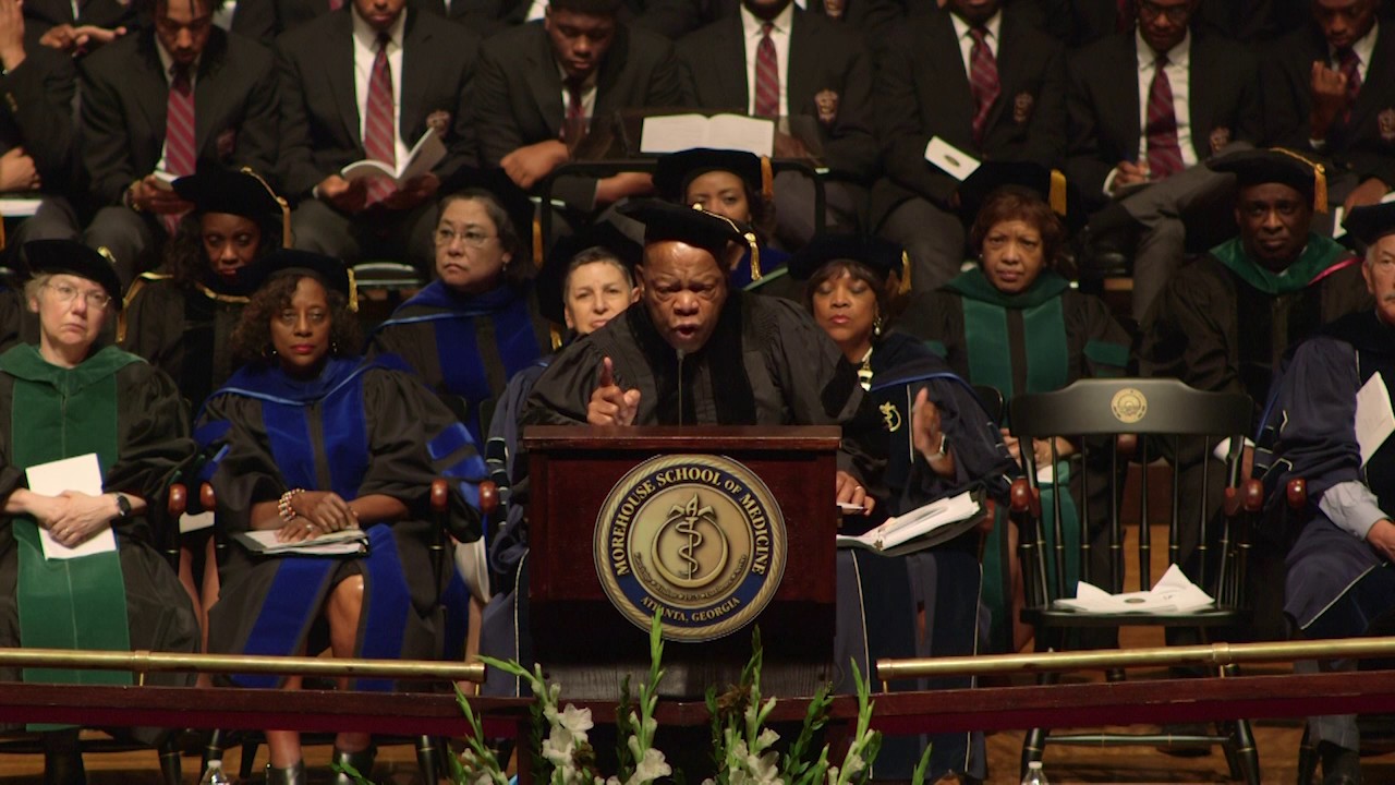 Rep. John Lewis at Morehouse School of Medicine Commencement 2017 - YouTube