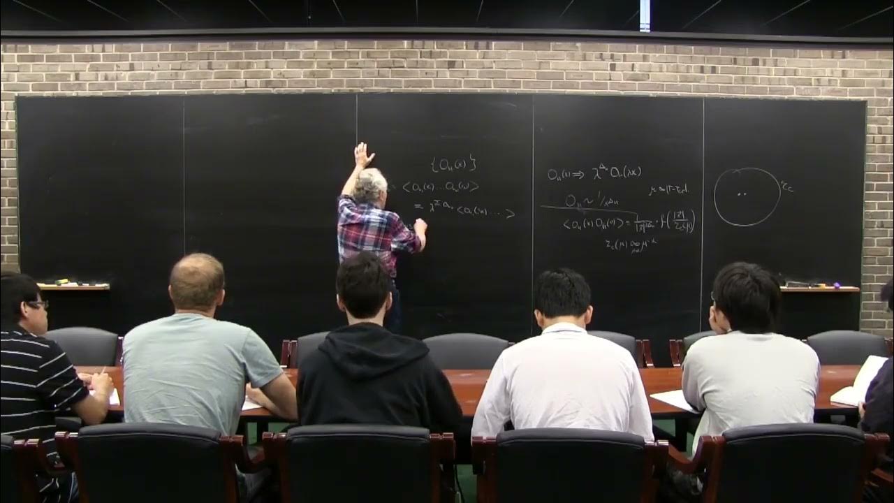 Lecture 5 of Polyakov's Course on String Theory - YouTube