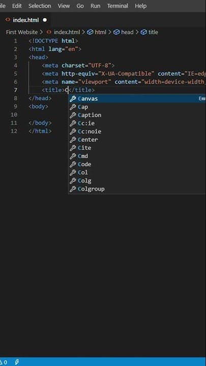 How To Make Your First Website With HTML | SOFTWARE - YouTube