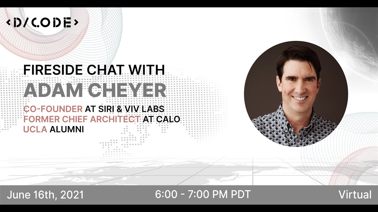 Learning How to Make an Incredible Future with Adam Cheyer, Co-Founder ...