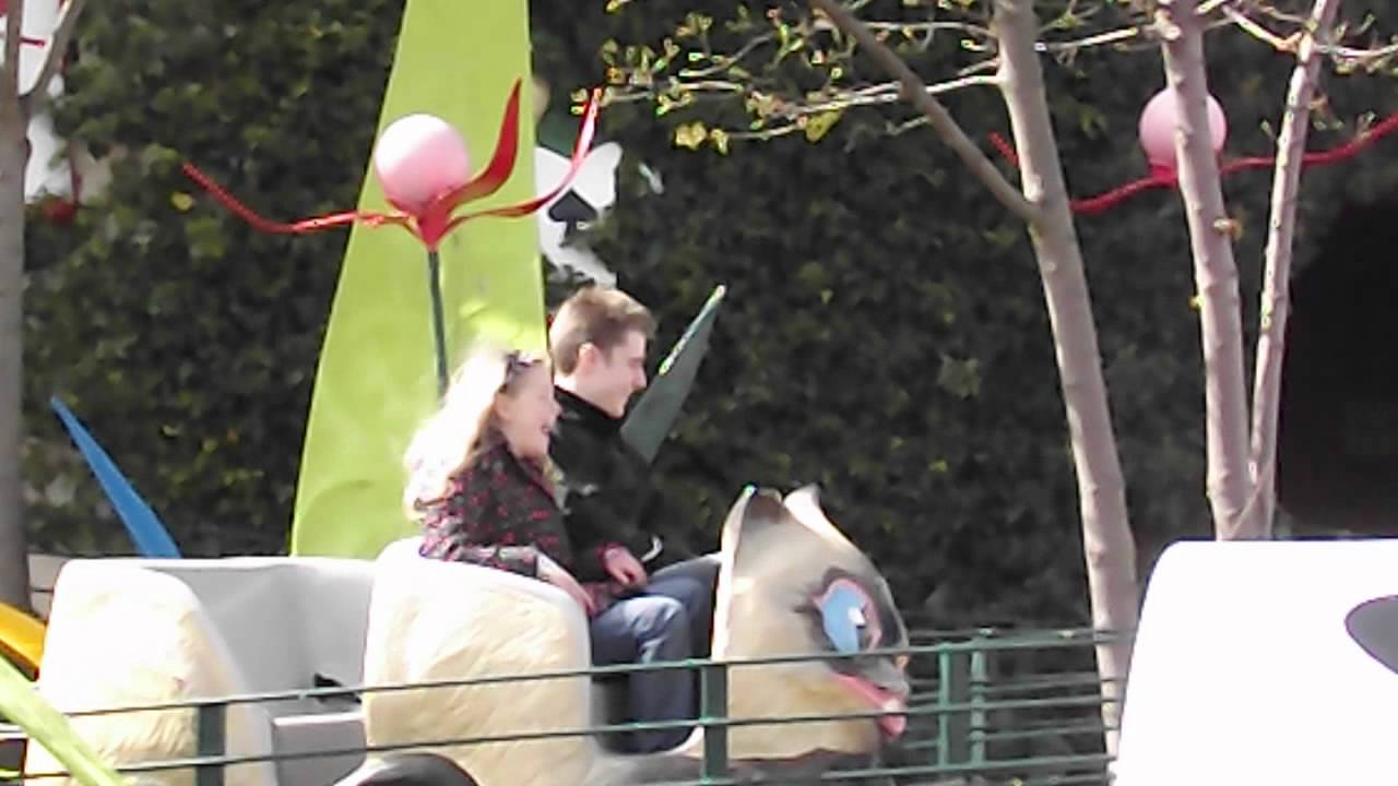 blackpool pleasure beach alice ride video 2 - YouTube
